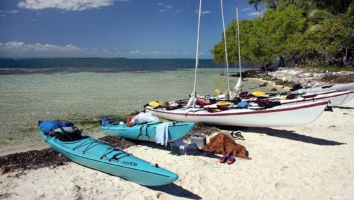 Try Kayaking the Coral Islands of Belize on a multi day Tropical ...